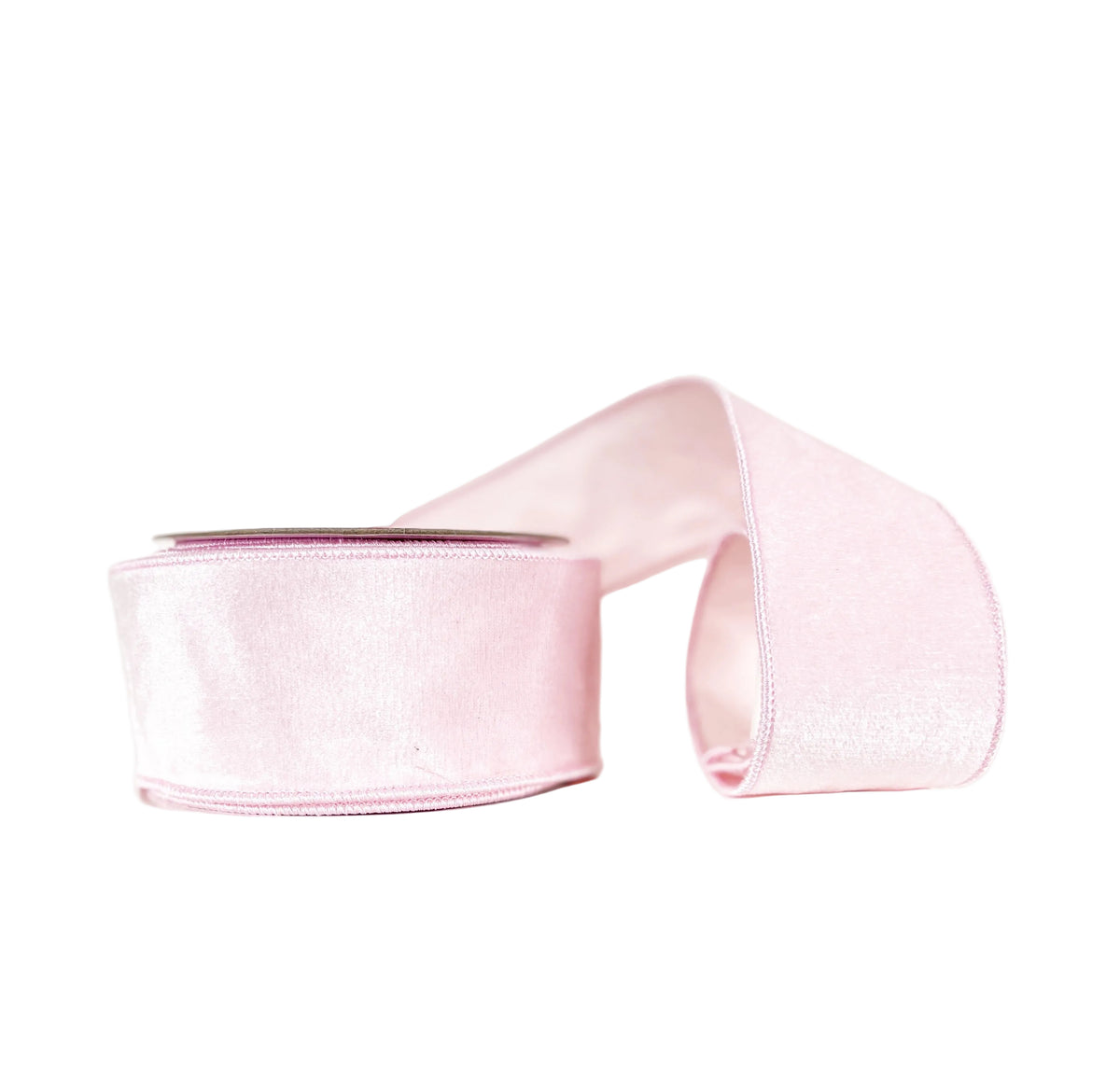Pink Velvet 2.5"x10Y Wired Ribbon – Nancy Brown Home